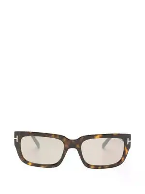 TOM FORD Ezra Rectangle Frame Sunglasses
