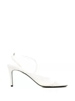 Khaite Loop Sandals - White
