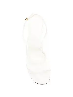 Khaite Loop Sandals - White