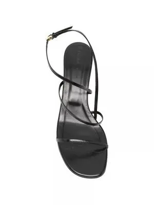 Khaite Loop Heeled Sandals - Black
