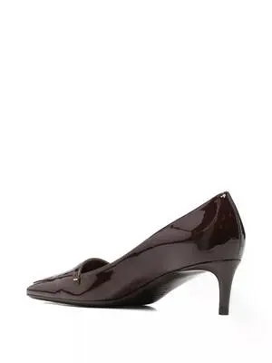 Khaite Celia Square-toe Heeled Pumps