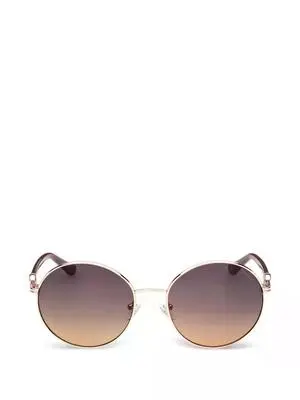 Guess Round Frame Sunglasses - Black