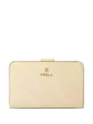 Furla Medium Camelia Leather Wallet - Neutrals