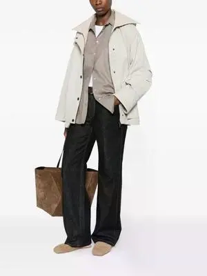 Brunello Cucinelli Contrast Stitch Jeans - Black