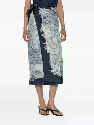 FERRAGAMO Wrap Maxi Skirt