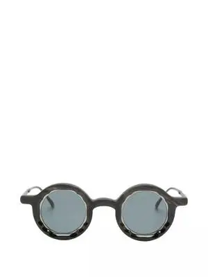 RIGARDS Round Frame Sunglasses - Black