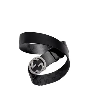 Gucci Reversible Monogram Logo Belt