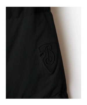 Burberry Funnel Neck Zip-up Puffer Coat With Drawcord Waist And Hood