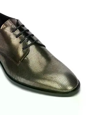 Roberto Cavalli Metallic Derby Shoes