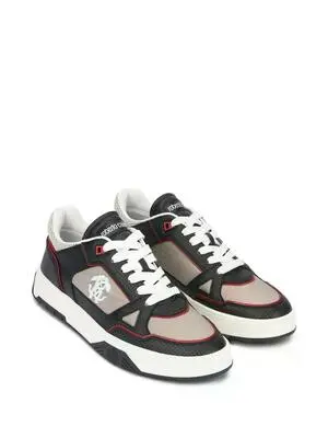 Roberto Cavalli Panelled Lace-up Sneakers
