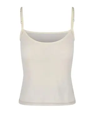 Paloma Wool Paloma Wool Fitted Strap Top Ecru