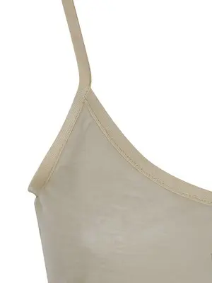 Paloma Wool Fitted Strap Top - Ecru