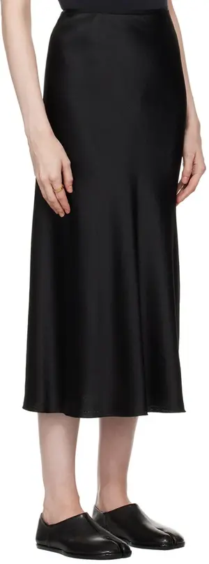 MAISON MARGIELA Satin Midi Skirt