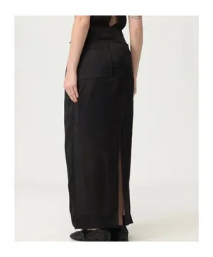 Khaite Lucian Maxi Skirt - Black