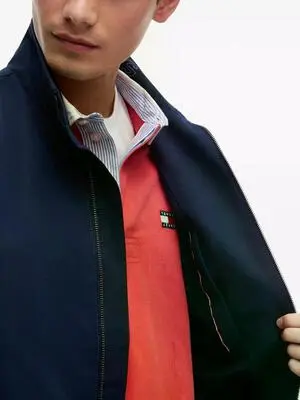 Tommy Hilfiger High Neck Logo Patch Jacket