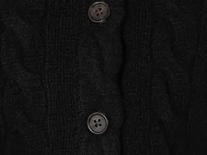 Polo Ralph Lauren Cable-knit Wool Cardigan - Black