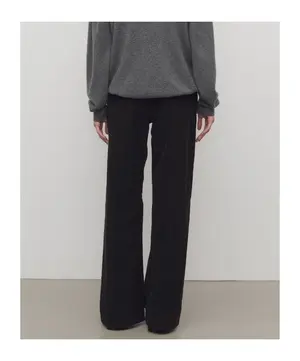 THE ROW Corduroy Straight-leg Trousers - Brown
