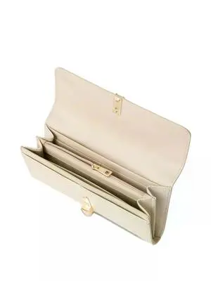 Furla Xl Iride Leather Wallet - Neutrals