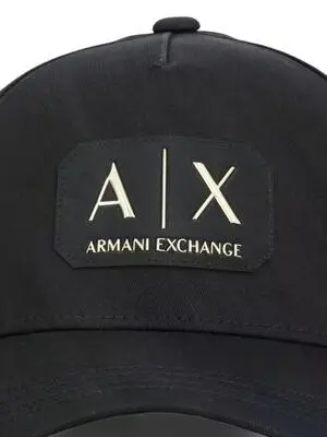 Armani Exchange Logo Patch Baseball Cap