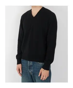 SUNFLOWER V-neck Wool Knit Sweater
