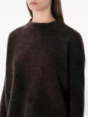 SESSUN Brushed Crew-neck Sweater