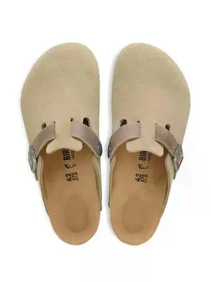 BIRKENSTOCK Boston Suede Mules