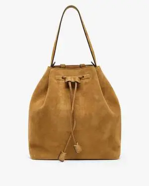 THE ROW Backpack 9 Suede Bag