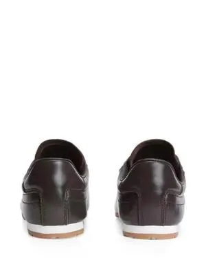 Tommy Hilfiger Monogram Leather Sneakers