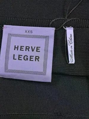 Herve Leger Panelled Pencil Skirt