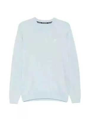 Karl Lagerfeld Logo-embroidered Crew Neck Sweater