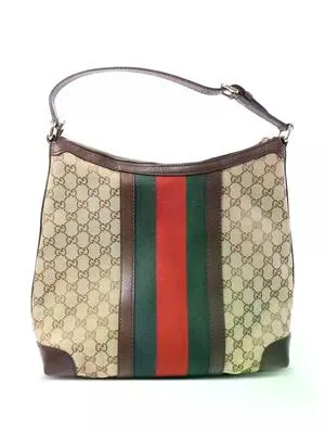 Gucci Gg Canvas Web Shoulder Bag