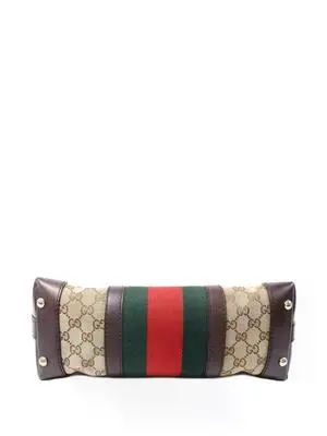 Gucci Gg Canvas Web Shoulder Bag