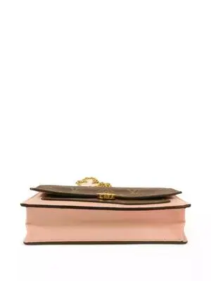 LOUIS VUITTON Flore Monogram Chain Wallet Shoulder Bag