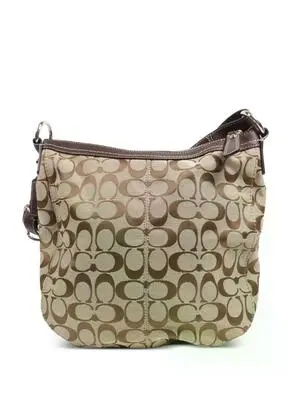 COACH VINTAGE Monogram Print Shoulder Bag