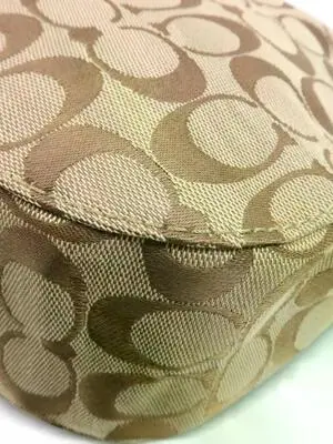 COACH VINTAGE Monogram Print Shoulder Bag