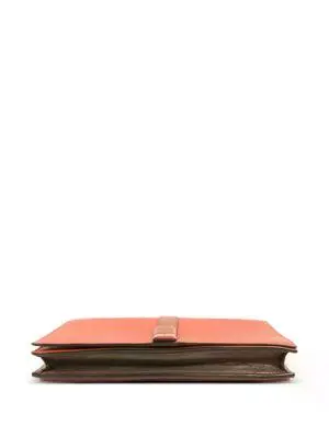 Loewe Anagram Leather Clutch Bag