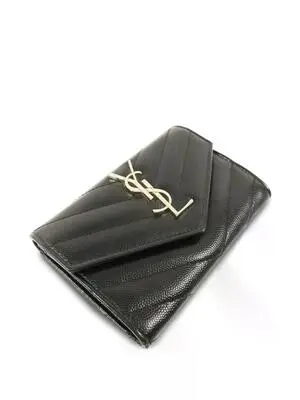 Saint Laurent Matelassé Envelope Wallet