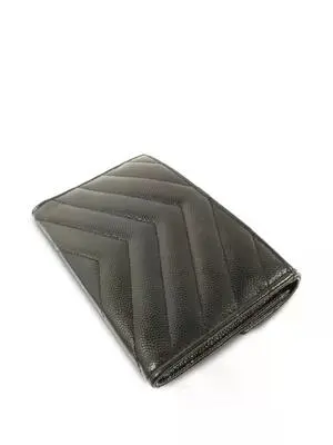 Saint Laurent Matelassé Envelope Wallet