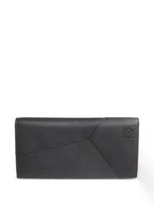 Loewe Puzzle Leather Wallet - Black