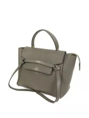 Celine Belt Shoulder Bag - Grey