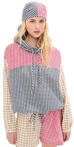 LE BOP Carson Anorak - Multi Check