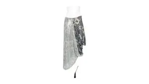 MAISON MARGIELA Sequined Draped Midi Skirt