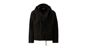 C.P. COMPANY Twill Hooded Lens Jacket