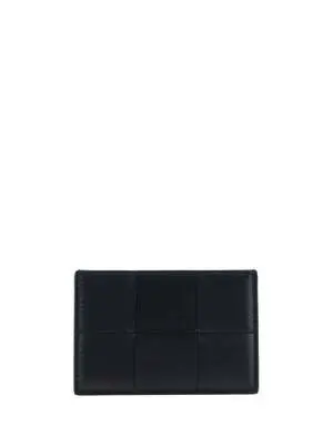 Bottega Veneta Cassette Card Holder - Black
