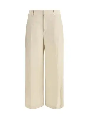 Brunello Cucinelli Cotton-blend Tailored Pants - Multicolor