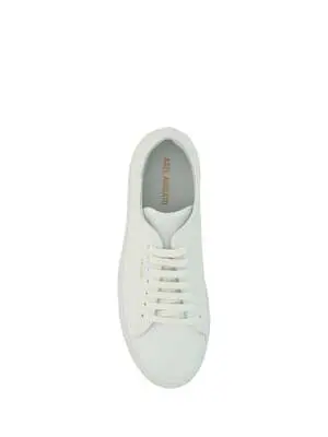 Axel Arigato Leather Sneakers With Round Toe And Lace-up Closure