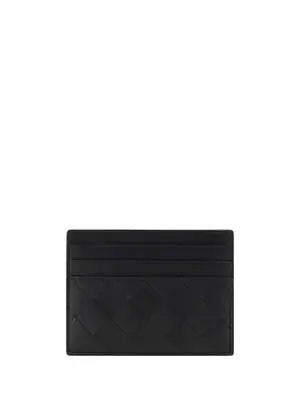 Bottega Veneta Card Holder With Iconic Intrecciato