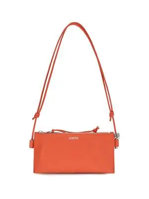 Loewe Calfskin Joya Clutch Bag - Orange