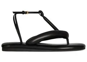 Givenchy Thong Sandals With Buckle Ankle Strap