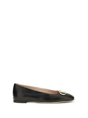Valentino Garavani Vlogo Signature Ballerinas - Black